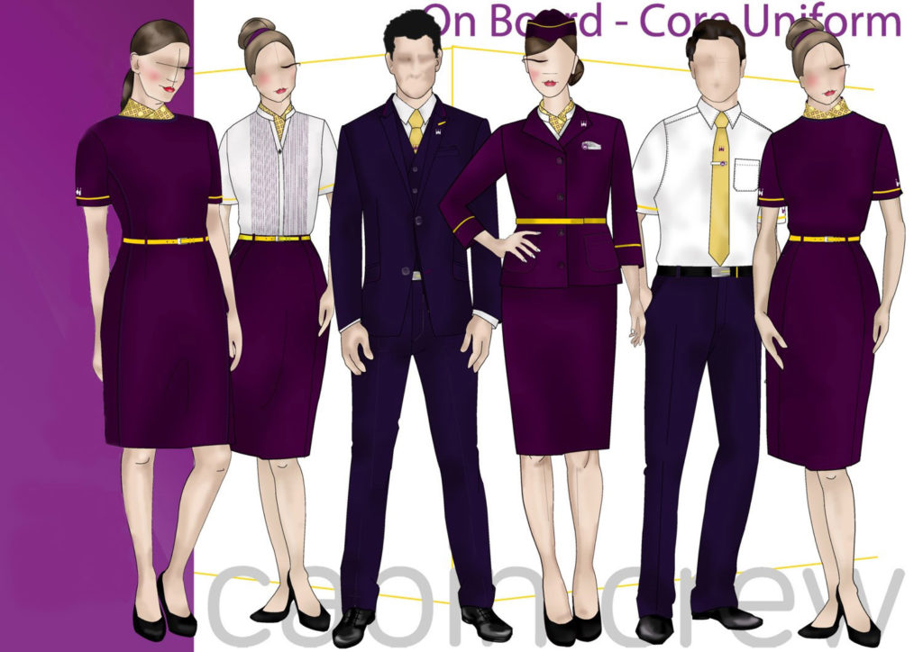 Corporate Uniform Design | Airline High Altitude Collection